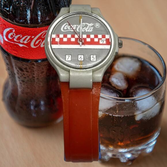 Coca Cola | Accessories | Vintage Coca Cola 34mm Unisex Watch Coke ...